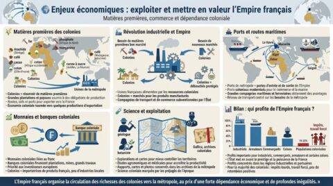 Empire français – empire colonial du XIXe au XXe siècle